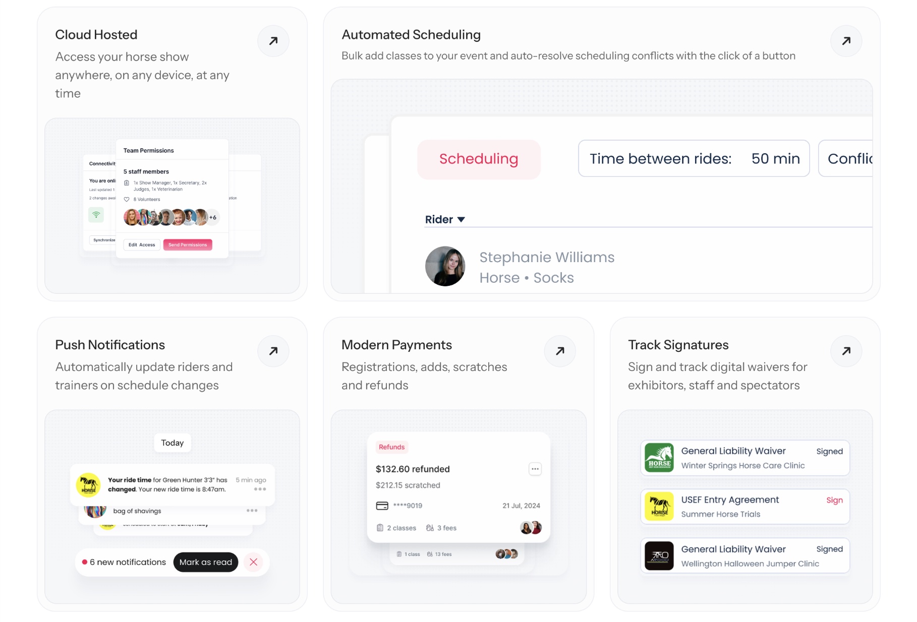 Best Horse Show Management System for Organizers | Pegasus